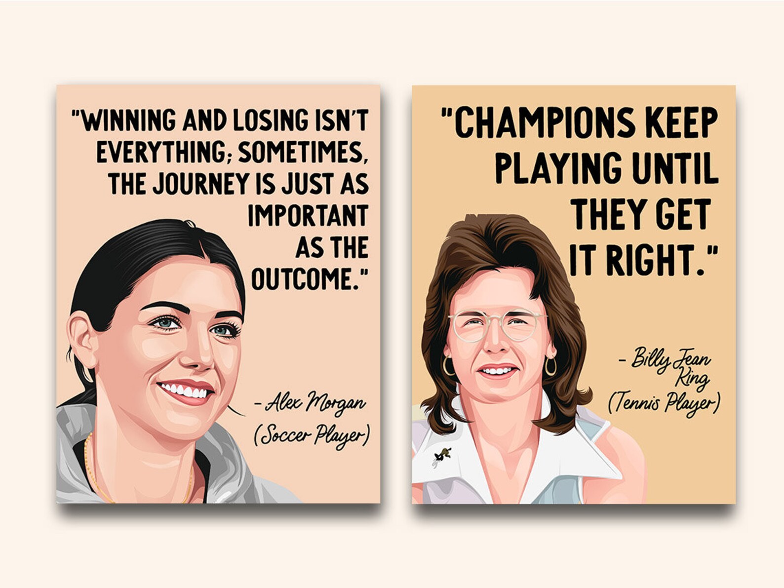 Inspirational Athletes Printable Posters || 10 Inspiration Quote ...