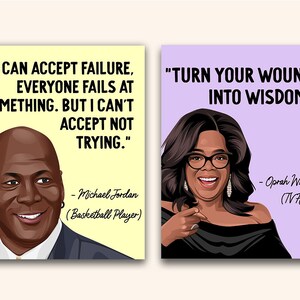 Black Icons Printable Posters || 10 Inspiration Black People Quote ...