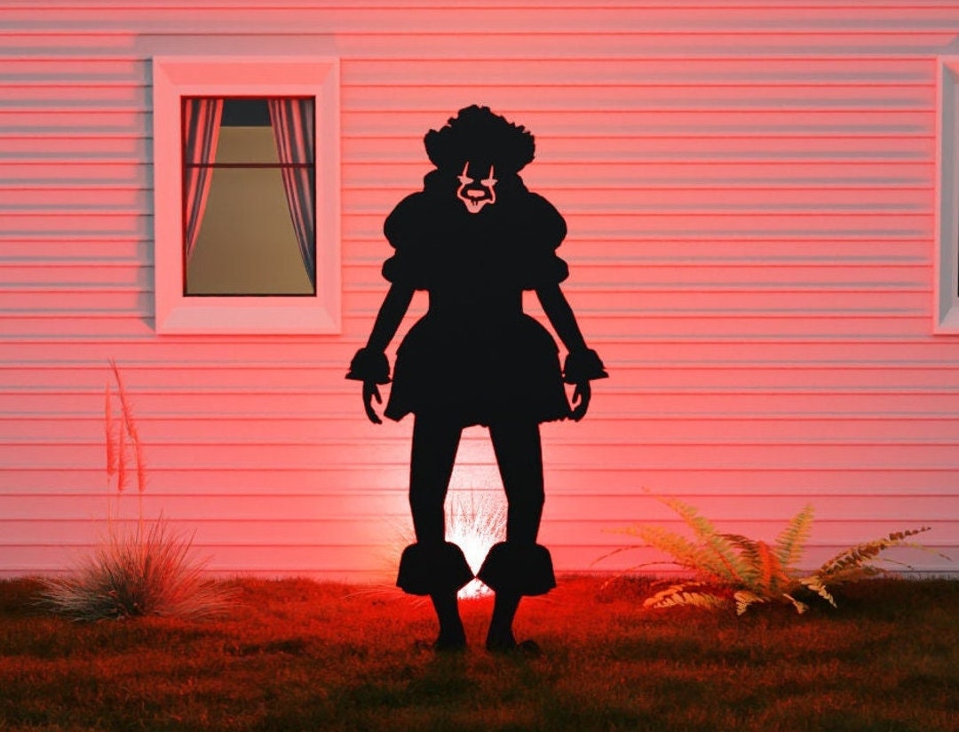 Evil Clown Halloween Template Printable || 7tf Trace and Cut Halloween ...
