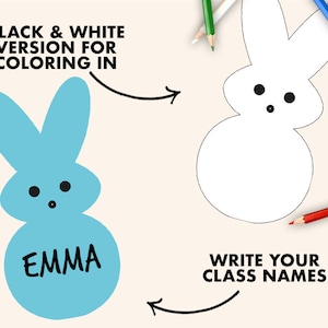 Peeps Easter Bulletin Board Kit || Spring Bulletin Boards Digital ...