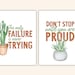 Plants Growth Mindset Posters || 8 Inspiration Quote Posters for ...