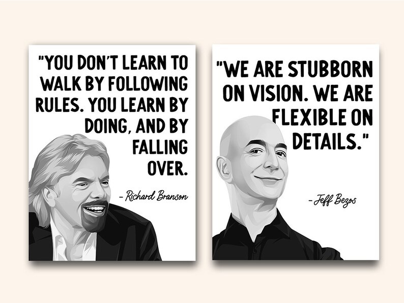 Famous Business People Printable Posters || 10 Inspiration ...