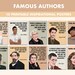 Famous Authors Printable Posters 10 Inspiration Author - Etsy UK