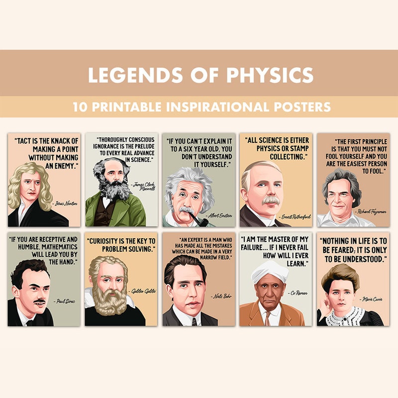 Physics Poster - Etsy
