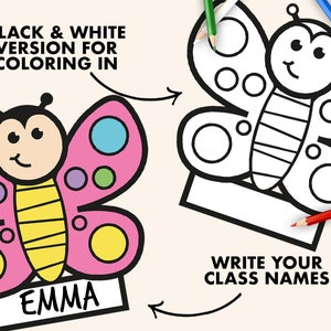 Butterfly Bulletin Board Kit || Spring Bulletin Boards Digital ...