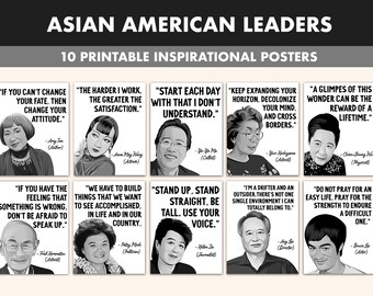 Asian Heritage Month Posters - Etsy