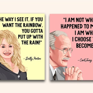 Famous Growth Minset Quotes Printable Posters || 10 Growth Mindset ...