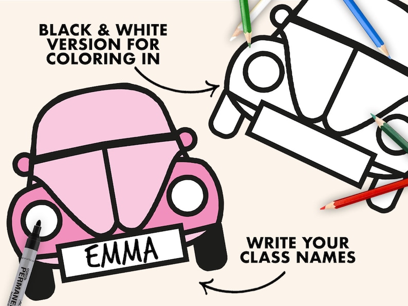 Love Bugs Valentines Day Bulletin Board Kit Retro - Etsy