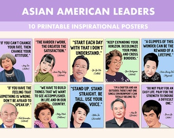 Asian Heritage Month Posters - Etsy