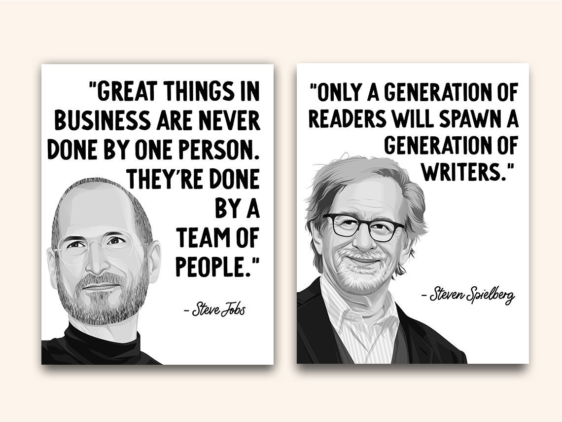 Famous Dyslexic People Printable Posters 10 Inspiration - Etsy