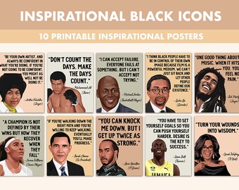 Printable Black History Posters - Etsy