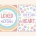 Pastel Bible Quote Posters || 8 Inspirational Bible Verse Wall Art for ...