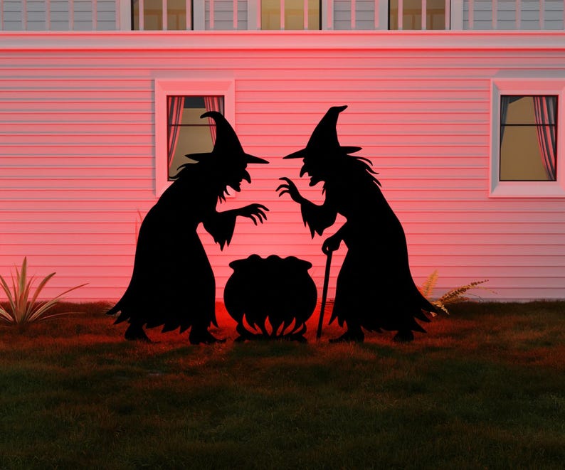 Witches Halloween Template Printable || Trace and Cut Halloween ...