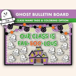 Halloween Bulletin Board Kit || Halloween Bulletin Boards Digital ...