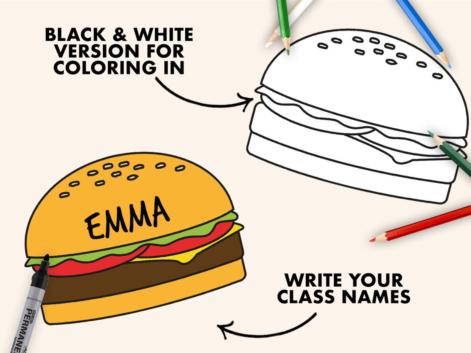 Summer BBQ Bulletin Board Kit Summer Bulletin Boards Digital May ...