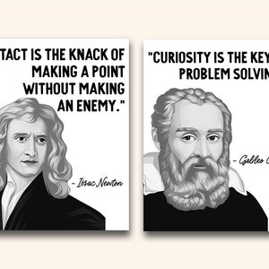 Famous Physics Printable Posters || 10 Inspiration Physics Quote ...