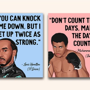 Black Icons Printable Posters || 10 Inspiration Black People Quote ...