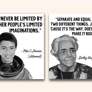 Black Scientist Printable Posters || 10 Inspiration Black Science Quote ...