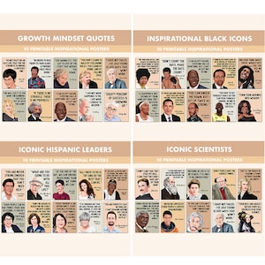 Giant Classroom Poster Bundle Printable Posters || Inspiration People ...