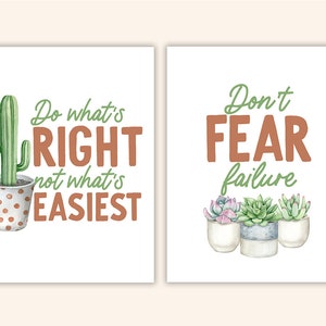 Plants Growth Mindset Posters || 8 Inspiration Quote Posters for ...