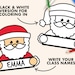 Santa Bulletin Board Kit || Christmas Bulletin Boards Digital ...