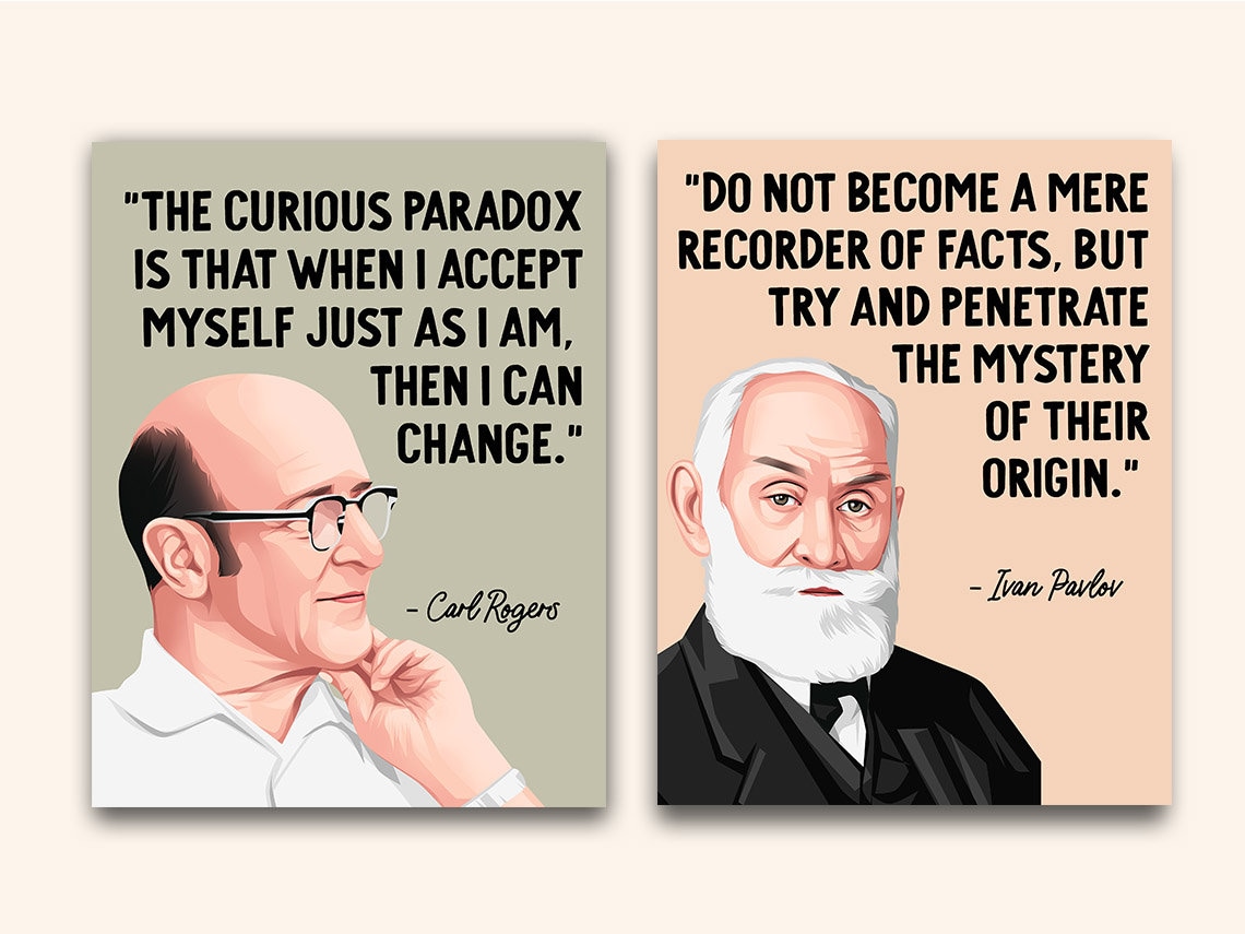 Famous Psychologists Printable Posters 10 Iconic - Etsy UK