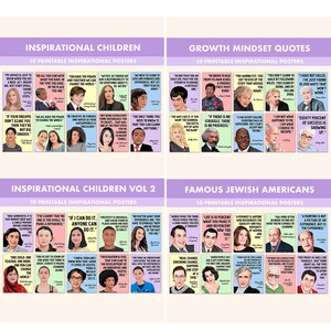 Giant Classroom Poster Bundle Printable Posters || Inspiration People ...