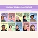 Female Authors Printable Posters || 10 Inspiration Woman Author Posters ...