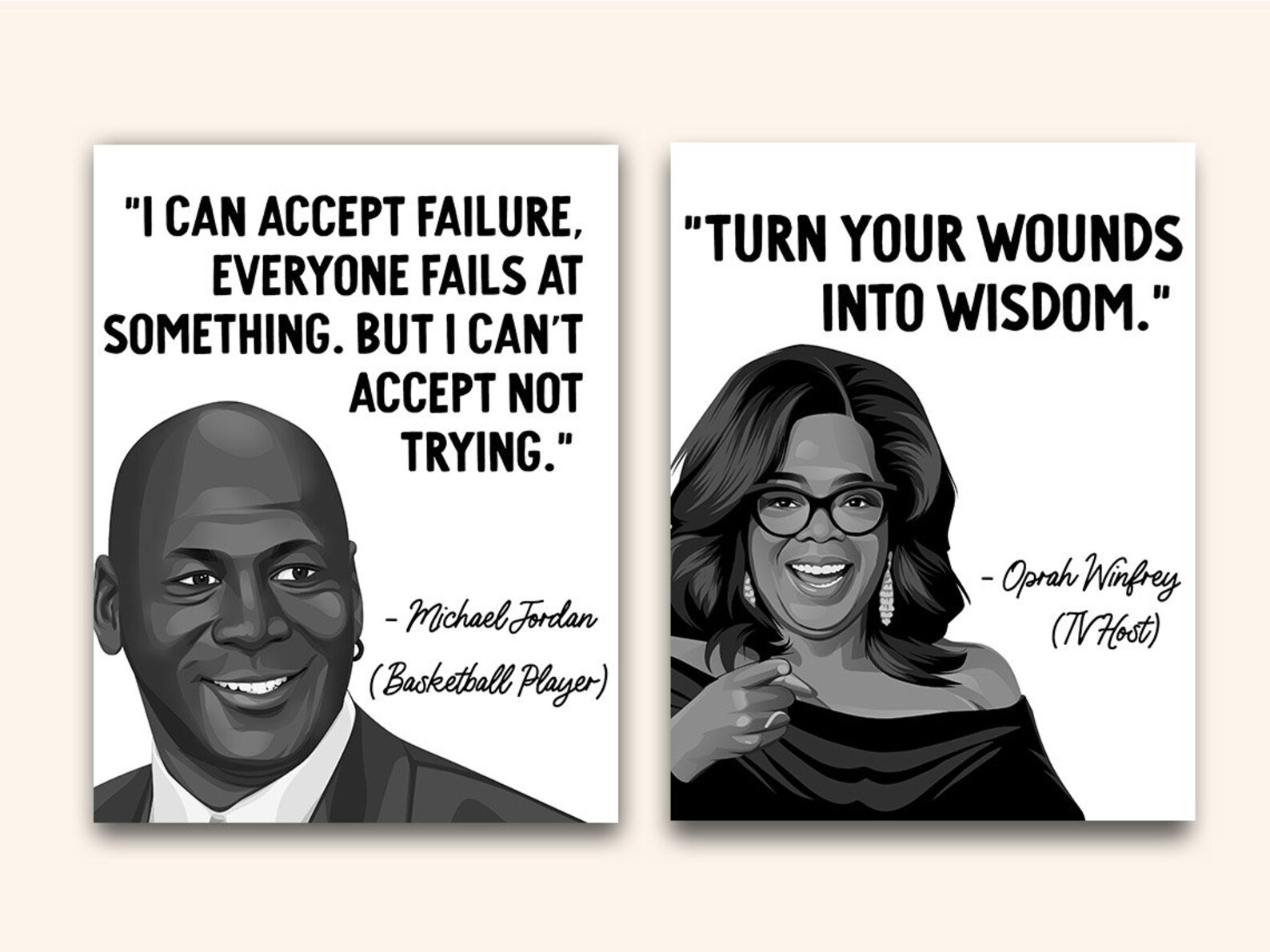 Black Icons Printable Posters || 10 Inspiration Black People Quote ...