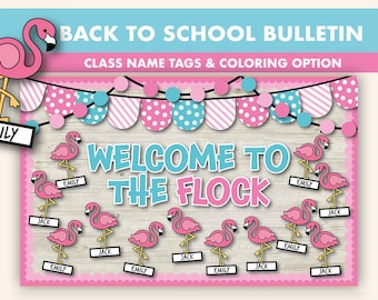 Back to School Bulletin Board Kit || Crayon Bulletin Boards Digital ...