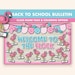 Back to School Bulletin Board Kit Flamingo Bulletin Boards September ...