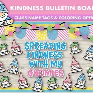 Gnomes Bulletin Board Kit Gnome Bulletin Boards Digital Kindness ...