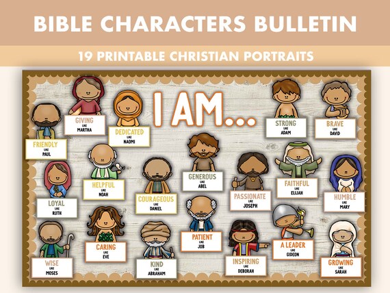 Printable Bible Characters