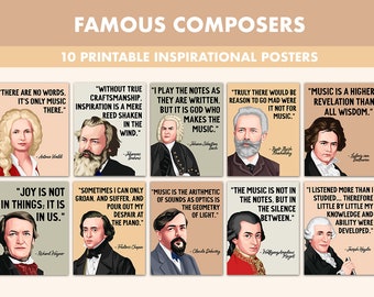 Famous Chemists Printable Posters 10 Inspiration Chemistry - Etsy UK