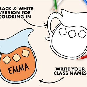 Back to School Bulletin Board Kit || Orange Bulletin Boards Digital ...