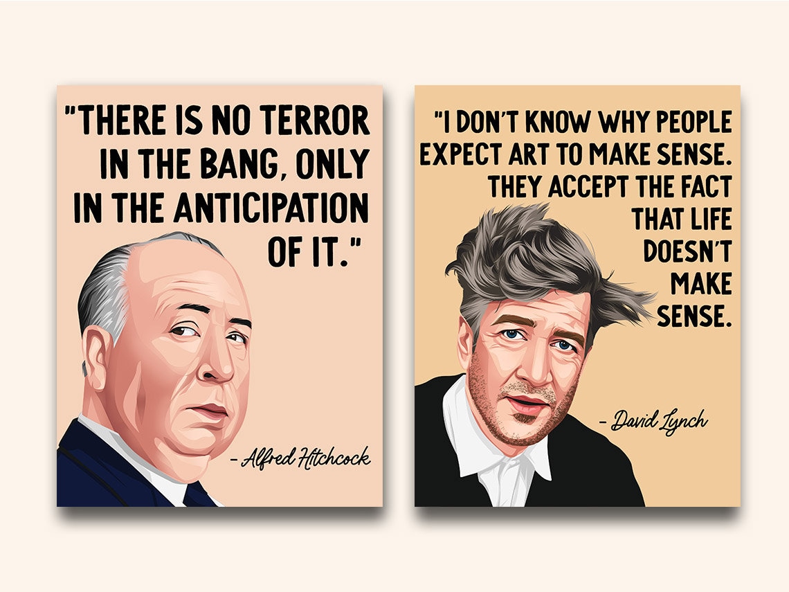 Famous Movie Directors Printable Posters || 10 Inspiration Director ...