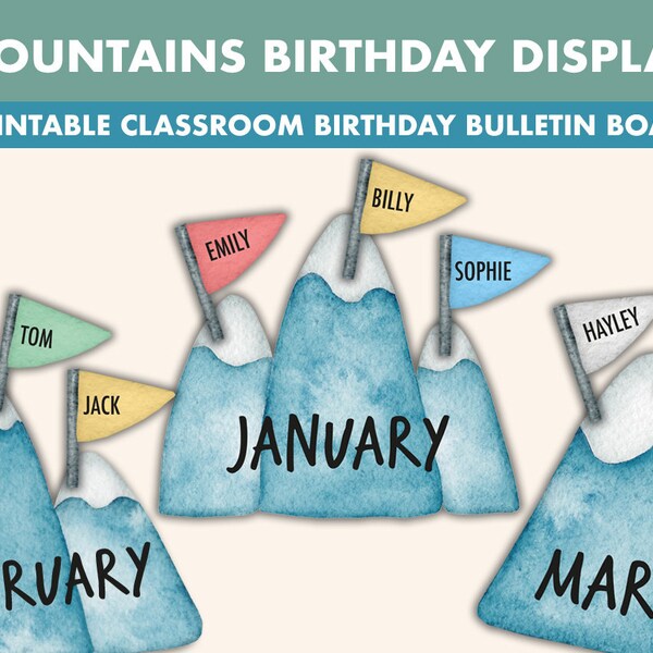 Mountain Bulletin Board - Etsy