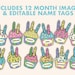 Cupcake Birthday Bulletin Board Kit || Birthday Display Bulletin Boards ...