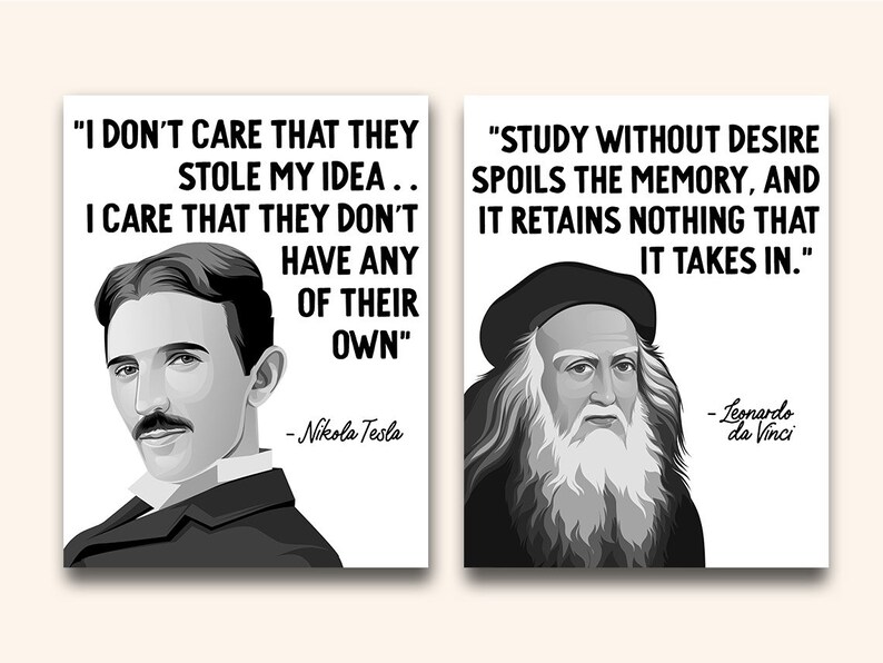 Engineering Printable Posters || 10 Inspirational Engineer Quotes ...