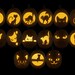 Cat Pumpkin Stencils || Printable Cat Pumpkin Carving Stancils Set ...