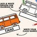 Back to School Bulletin Board Kit || VW Camper Bulletin Boards Digital ...