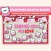 Letters Valentines Day Bulletin Board Kit || Valentines Bulletin Boards ...