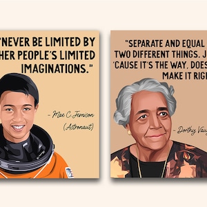 Black Scientist Printable Posters || 10 Inspiration Black Science Quote ...