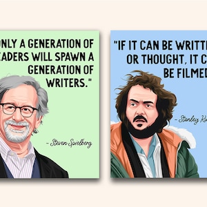 Famous Movie Directors Printable Posters || 10 Inspiration Director ...