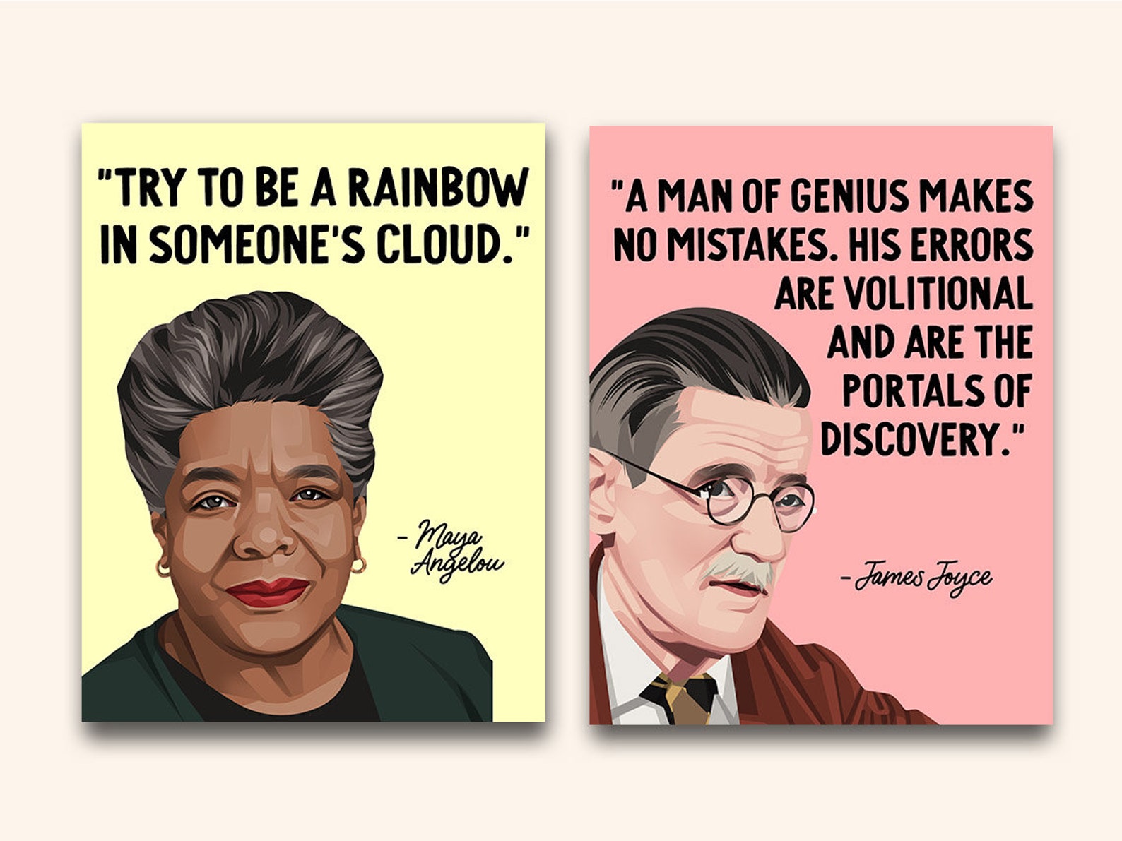 Famous Authors Printable Posters | 10 Inspiration Author Quote Posters ...