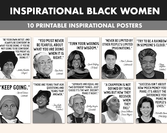 Inspirational Quotes Printable Posters 10 Inspiration Quote - Etsy