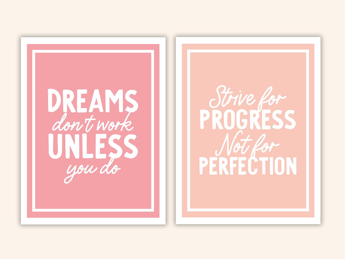 Pastel Growth Mindset Posters || 8 Inspiration Quote Posters for ...