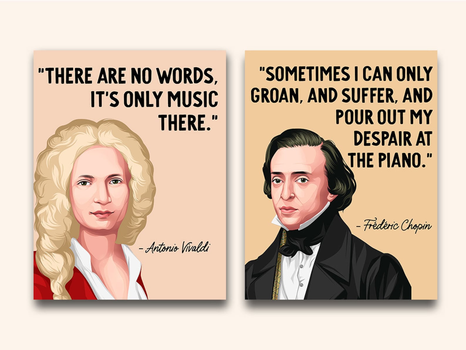 Famous Composers Printable Posters || 10 Inspiration Composer Quote ...