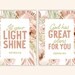 Boho Floral Bible Quote Posters || 8 Inspirational Bible Verse Wall Art ...