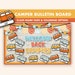 Back to School Bulletin Board Kit || VW Camper Bulletin Boards Digital ...